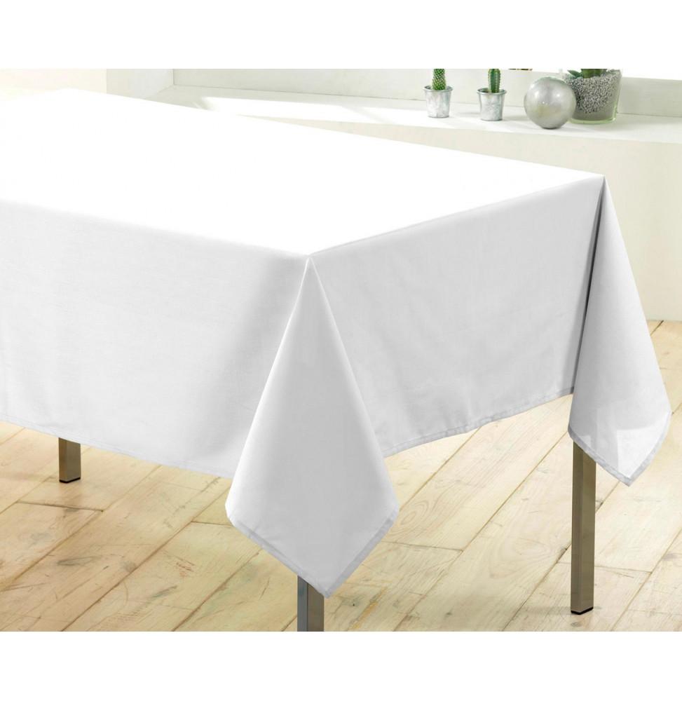 Buy Plain Rectangular Tablecloth - 140 X 300 Cm - White at affordable ...