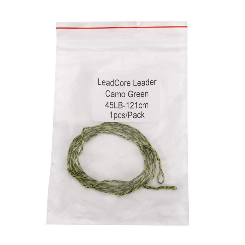 Buy 1PCS Carp Fishing Line Ready Tied Lead Core Leaders 45IB Leadcore ...