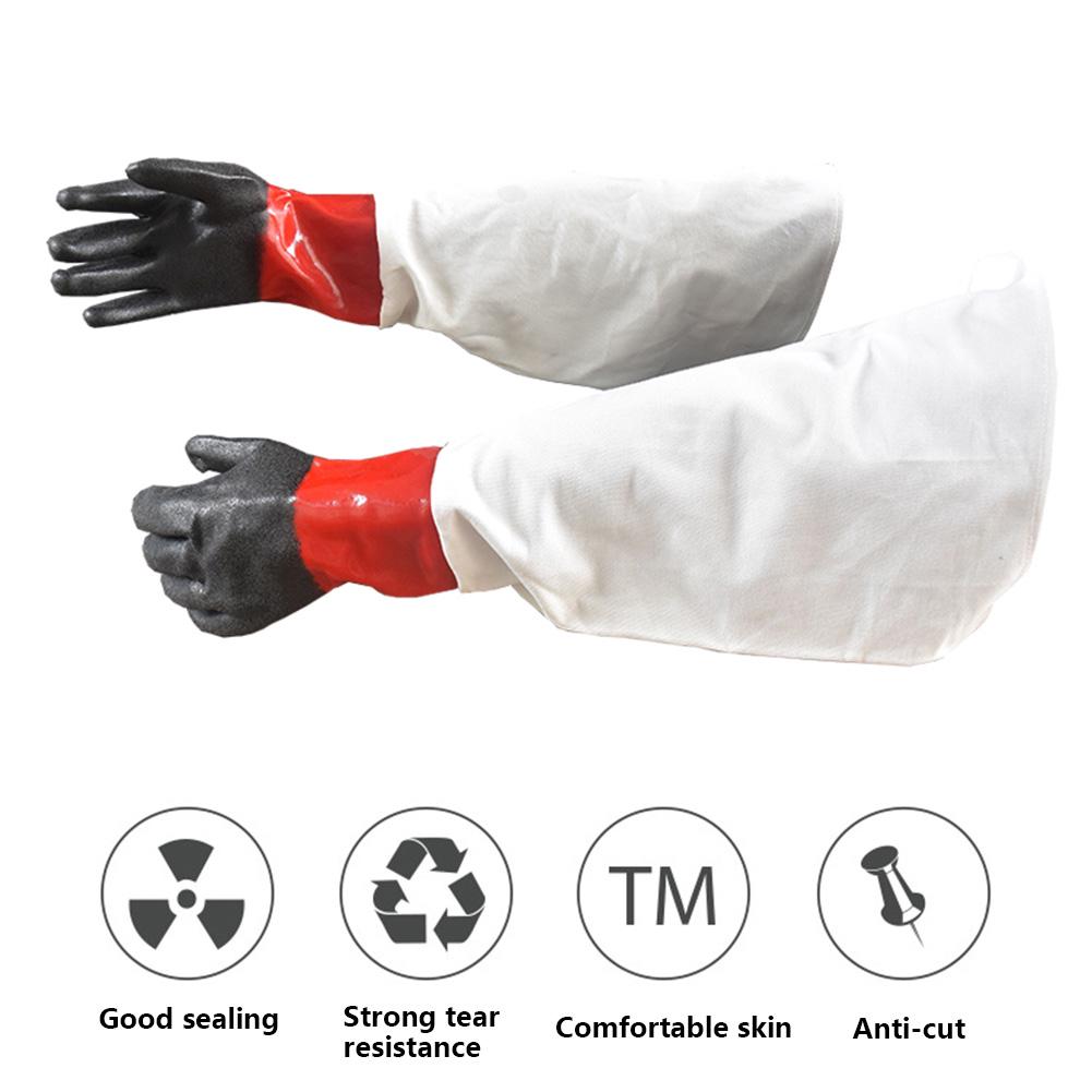 Buy Sandblasting Gloves Breathable Comfortable Wear-Resisting Machine ...
