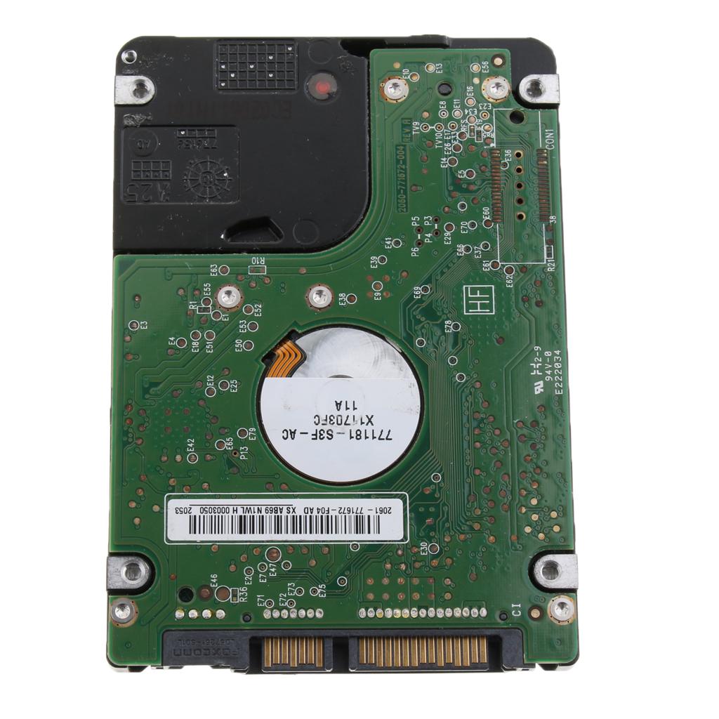 2,5 Zoll 250GB Laptop Festplatte HDD 5400 u/min SATA 3GB/s 8MB Cache ...