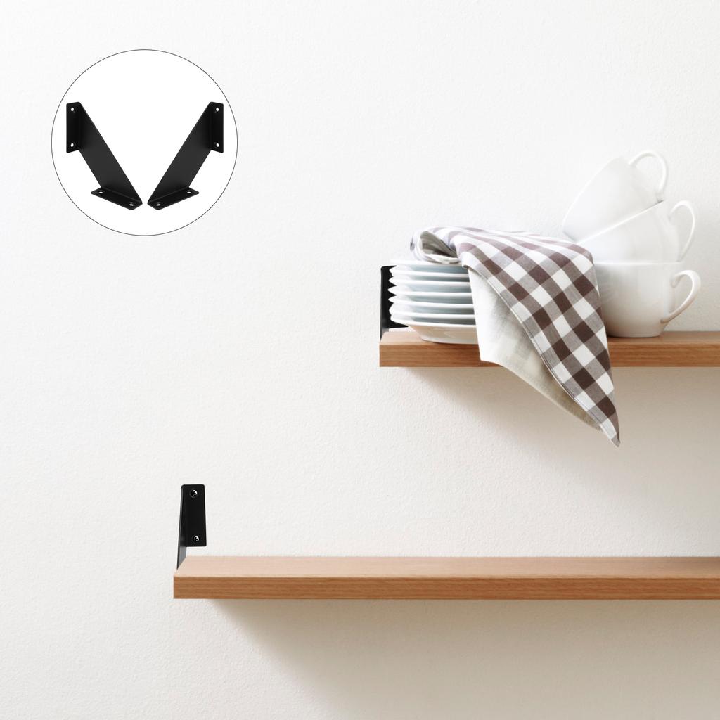 Buy zhenwenying2Pcs Wall Shelving Supports Shelf Support Frames Shelf ...
