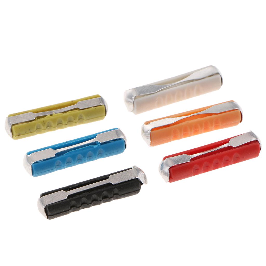 50Pcs European Car Fuses Torpedo Type Auto Fuse Assortment Kit 5A30A ...