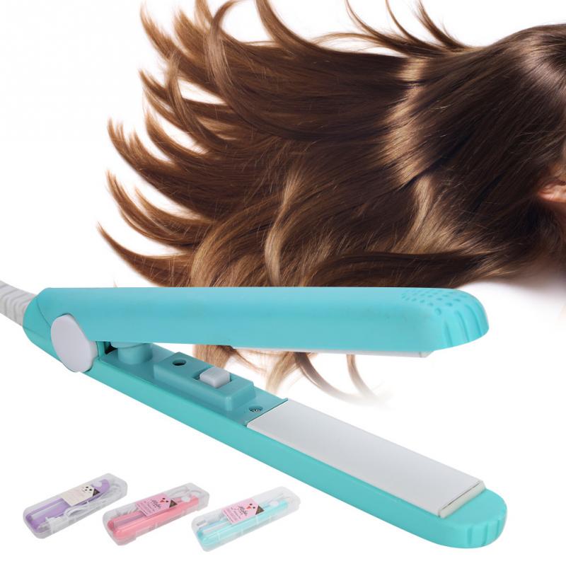 Adjustable Electric Hair Straightener Portable Hair Straightening ...
