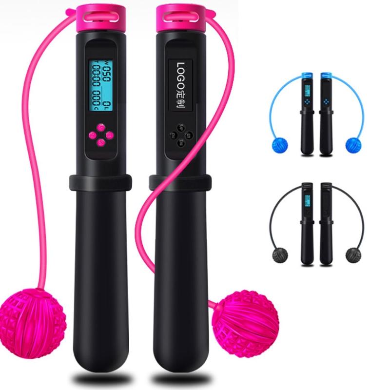 Buy Protable Fitness Cordless Skipping Rope Intelligent Electronic ...