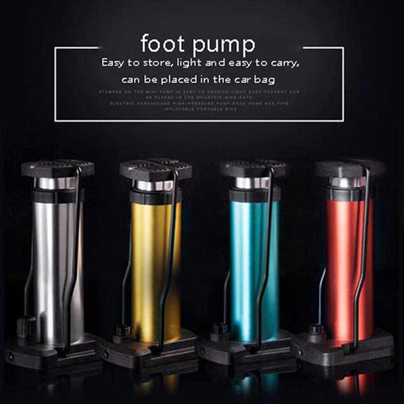 Foot Pedal Bicycle Inflator Tire Inflation Pump Pedal Pump With ...