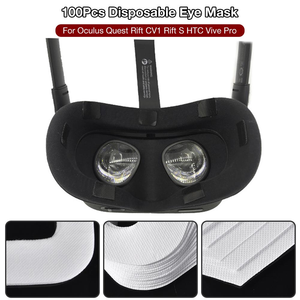 Buy 100Pcs Disposable Eye Mask Hygiene Eye Face Mask Universal Face ...