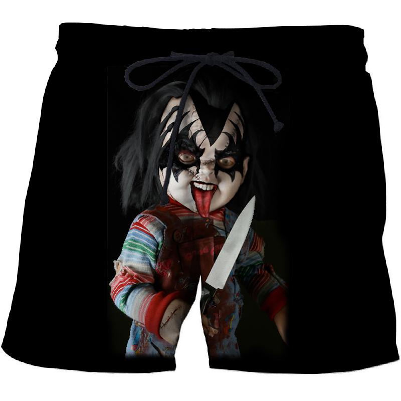 Buy 2021 New 3D joker Print Summer Surfing Beach Shorts Man Travel ...