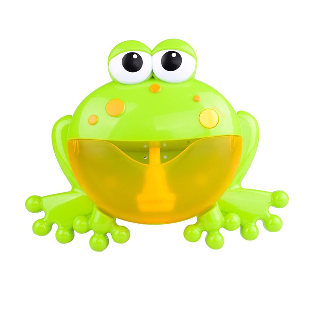 Buy Baby Bath Toy Bubble Machine Frog Automatic Bubble Maker Blower ...