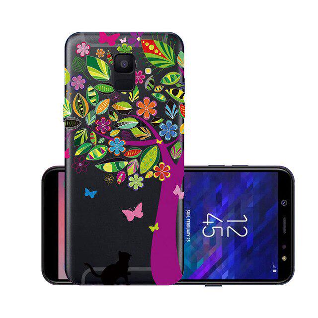 For Samsung Galaxy J4 (2018) Case Soft tpu Back Cover For Samsung J4 ...