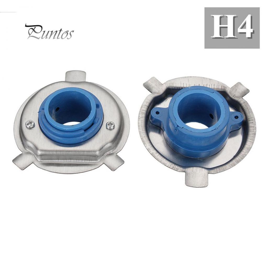 Buy 2Pcs LED Headlight Lamp Bulb Base Adapter Sockets Retainer Holder ...