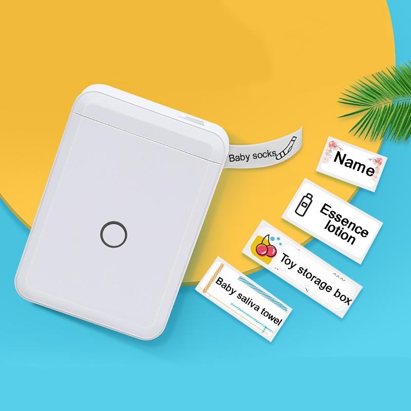 💰Koop D110 label printer home storage name sticker handheld bluetooth ...