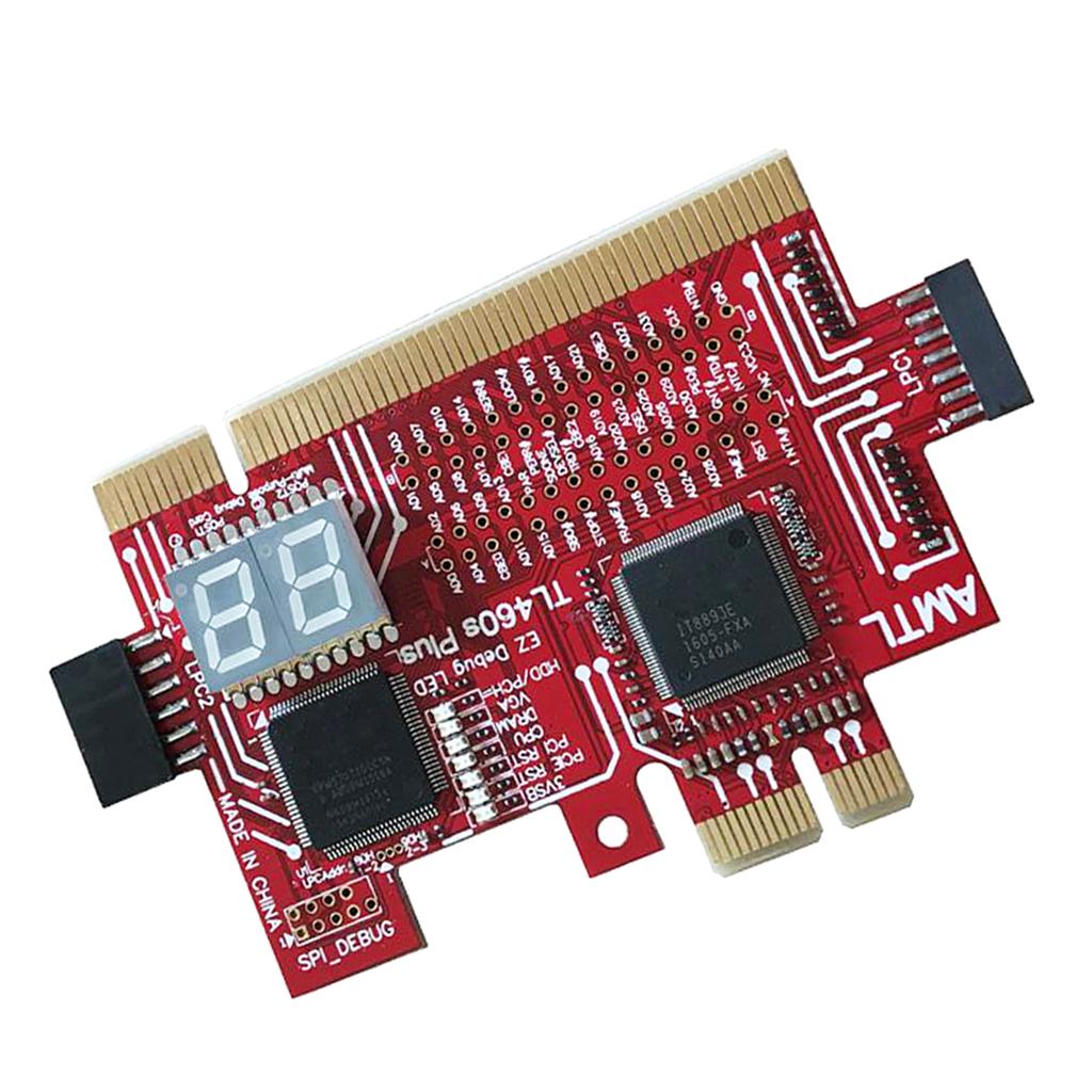 Buy TL460S PCI PCIE LPC Motherboard Diagnostic Test Analyzer Post Debug ...