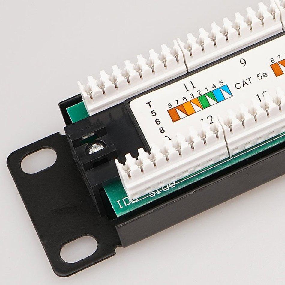 Buy ZZEE Network Tool Kit Professional 12 Port CAT6 Patch Panel RJ45 ...