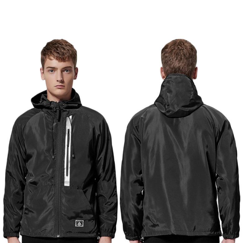 Buy KC RZ-J209 Autumn Men Casual Slim Solid Color Jacket Sports Type ...