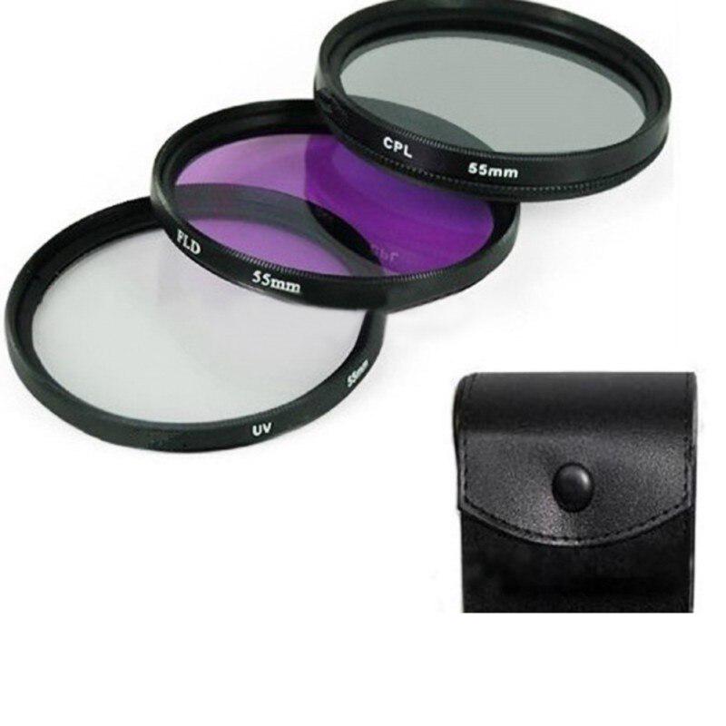 Buy 55Mm Professional Lens Filter Accessories Kit UV Mirror FLD Mirror ...