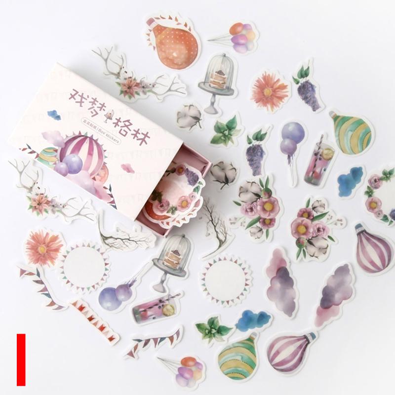 Buy 40PCS/Pack Diary Sticker Kit Planner Scrapbooking Stationery ...