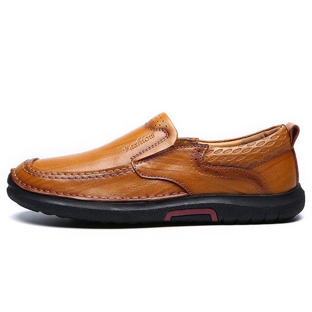 Buy MVVT Simple Men Oxfords Formal Shoes Split Leather Men Dress Shoes ...