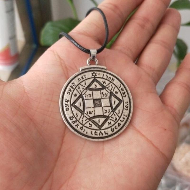 💰Kjøp Unisex Myth Viking Amulet Runes Sealed Lovers Solomon Vintage ...