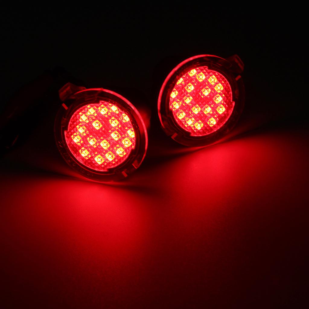 Buy RED LED Side Rear View Mirror Puddle Light For Ford C-Max Focus ...
