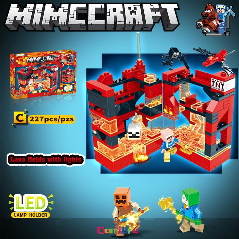 Buy My World Set Building Blocks New Model LED Toys DIY Compatible ...