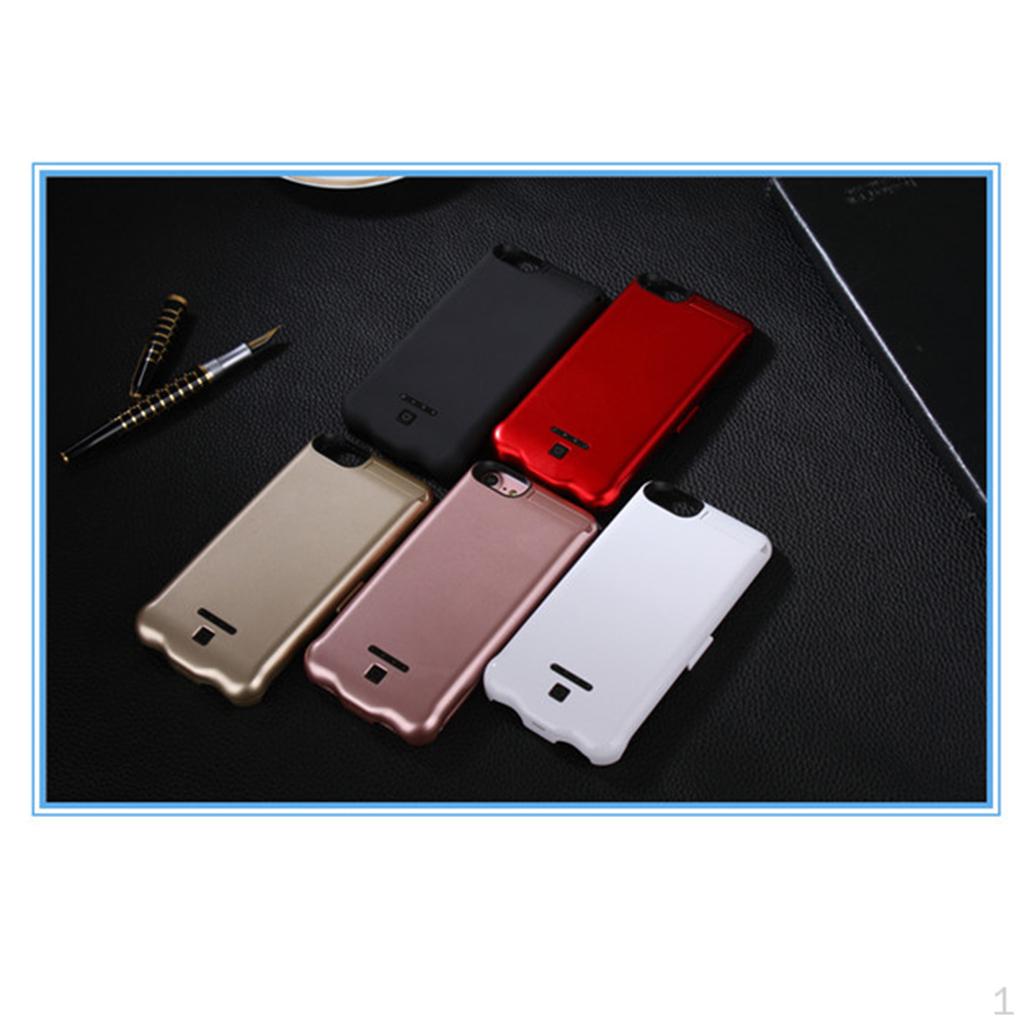 Portable Slim Battery Charger Protective Charging Case for iPhone Black ...