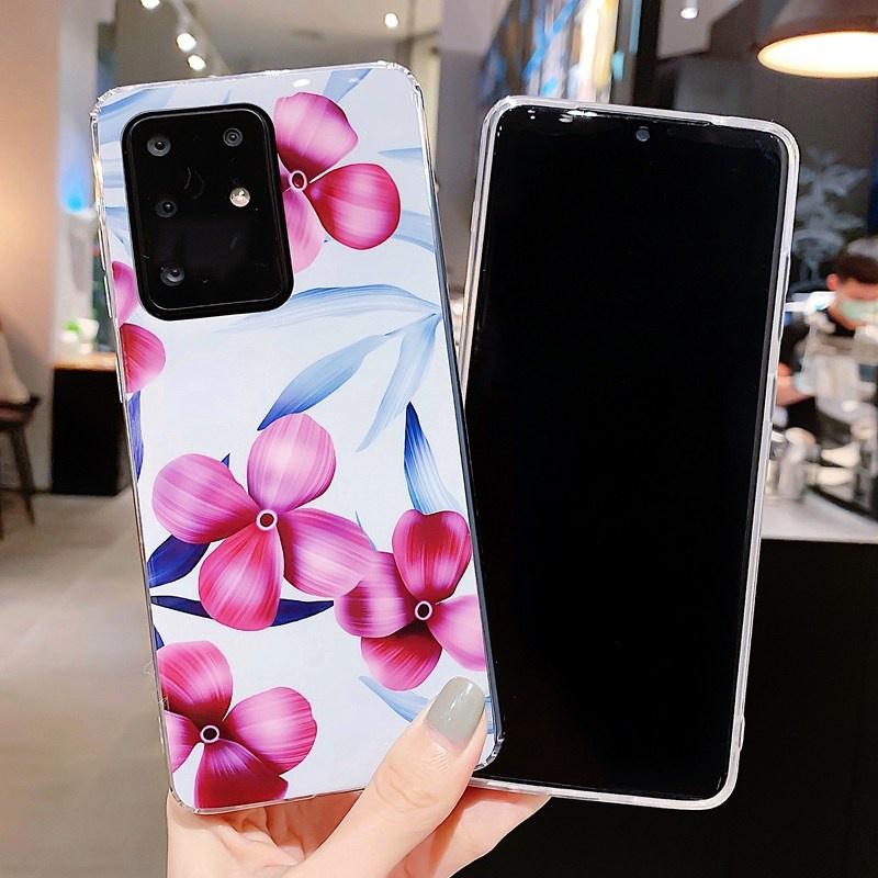 Buy Flower Grass Pattern Soft IMD Cases Back Covers For Huawei Mate30 Mate20 P30 P20Pro Samsung ...