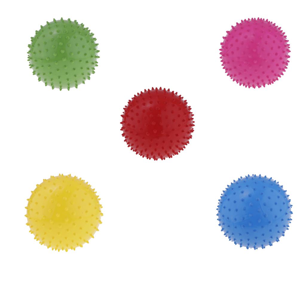 Buy 9 Inch Kids Knobby Bouncy Ball Spiky Sensory for Yoga Massage at ...