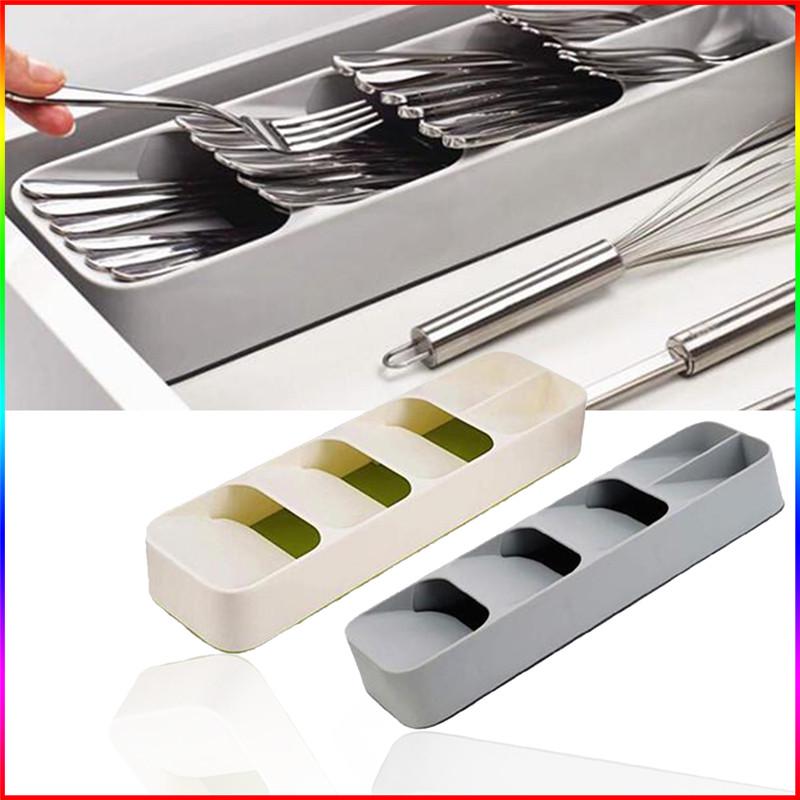 Buy Multi-layer Kitchen Drawer Organizer Tray Spoon Knife Fork Cutlery ...