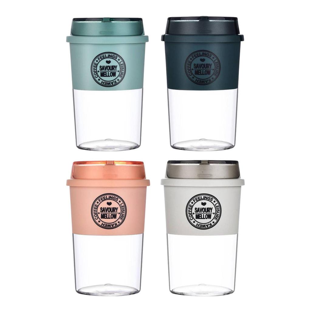 Buy Tritan Coffee Cup Portable Large-Caliber Milk for Outdoor Use Safe ...