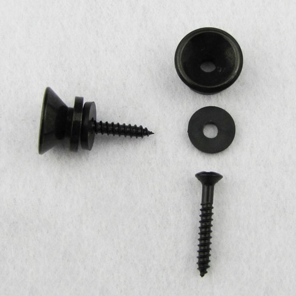 10pcs Metal Strap Pins Tail Nail Lock Button Pegs Screw Flat Head For ...