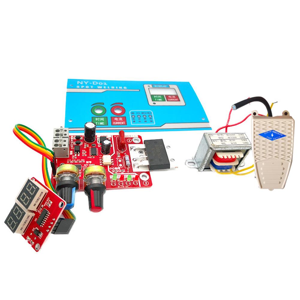 Buy Spot Welding Machine DIY Controller Panel Time and Current Control ...