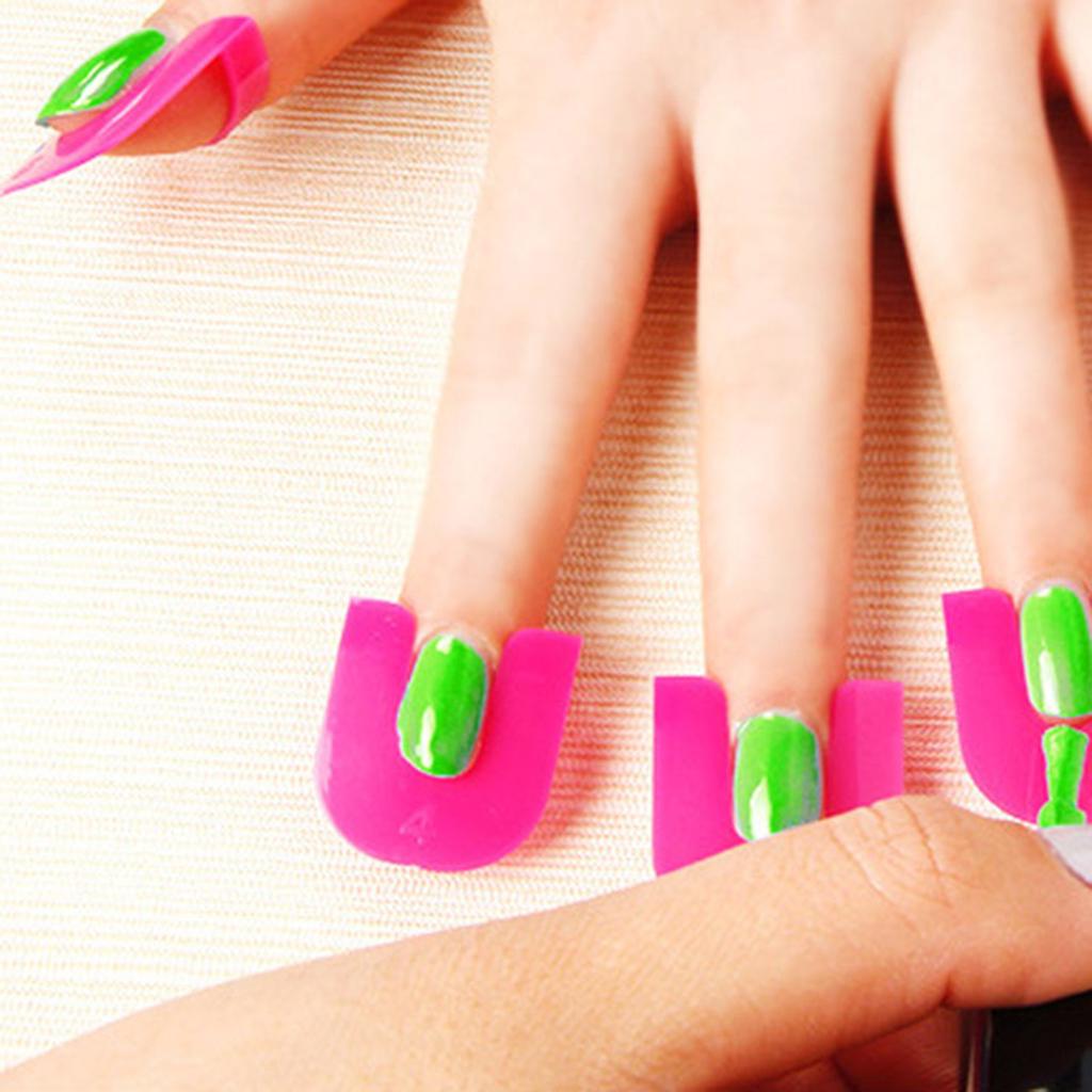 Buy Nail Polish Guard Nail Protection Tool Edge Gradient Nail Polish ...