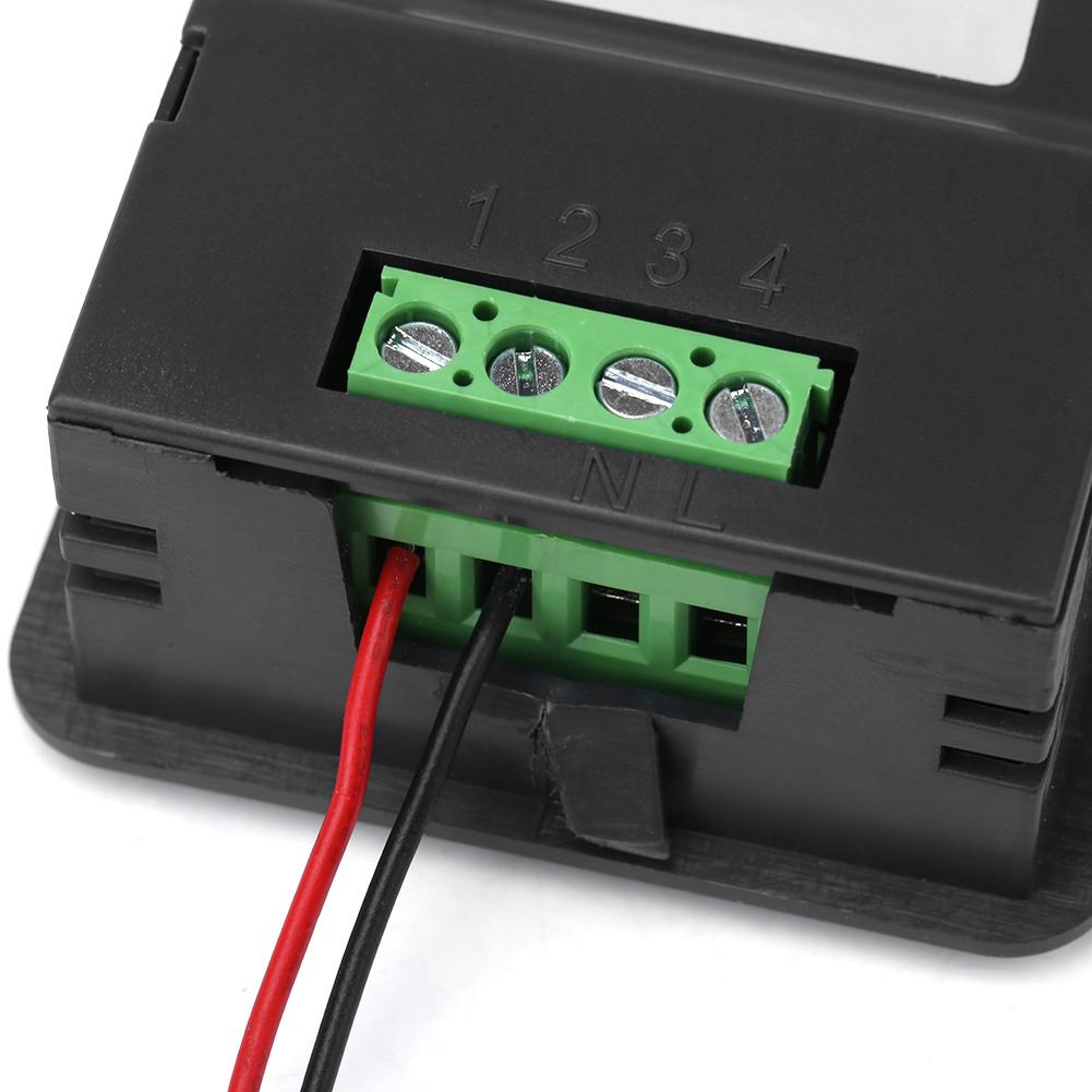 6 in 1 Digital LCD Meter Voltage 110-250V Current 100A Power Monitor ...