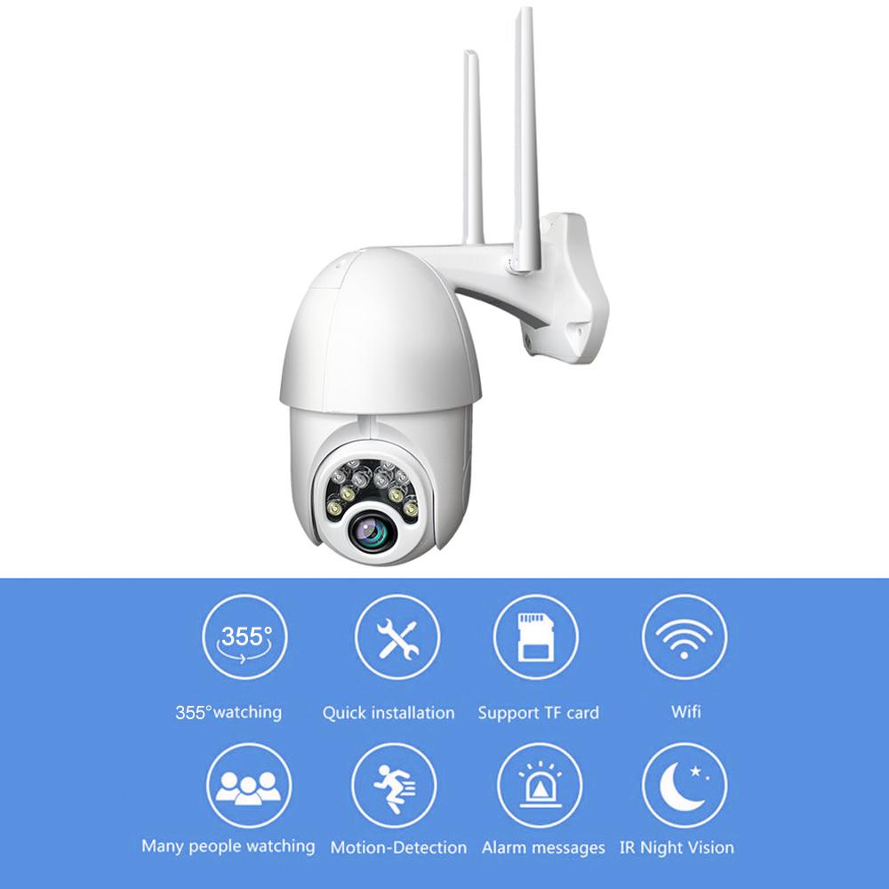 Buy 1080p Ip Camera Onvif Wi-Fi Cctv Ir Camera Outdoor Security ...