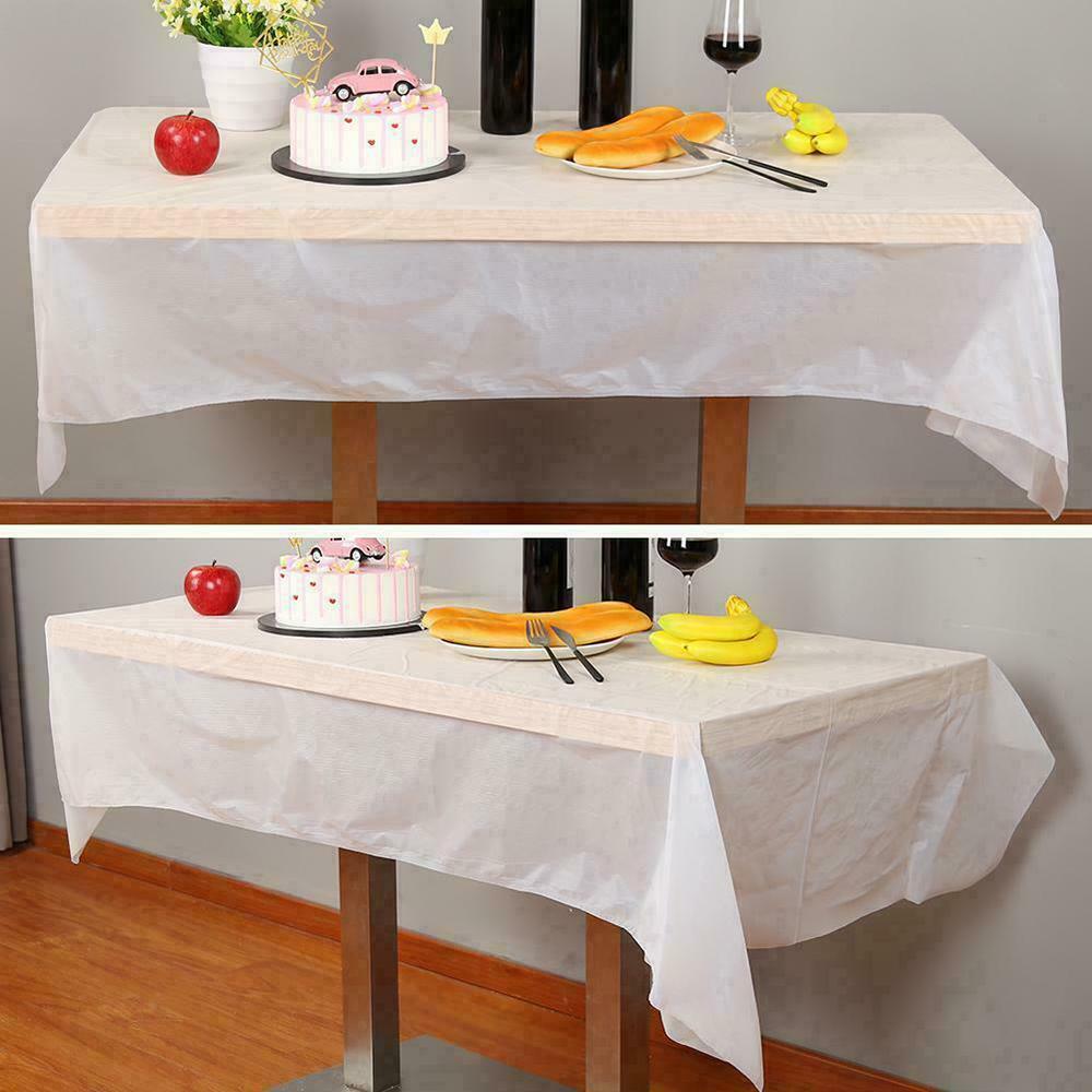 Buy 1m*30m Plastic Banquet Roll Party Catering Table Cover Tableware ...