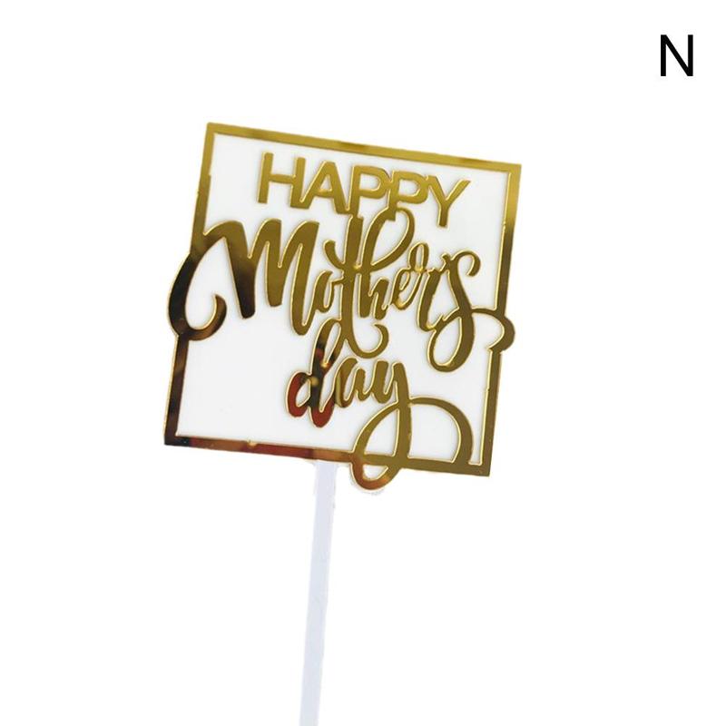 Buy Best Mom Eve Crown Love Acrylic Cake Topper Mommy Cake Favors Day ...