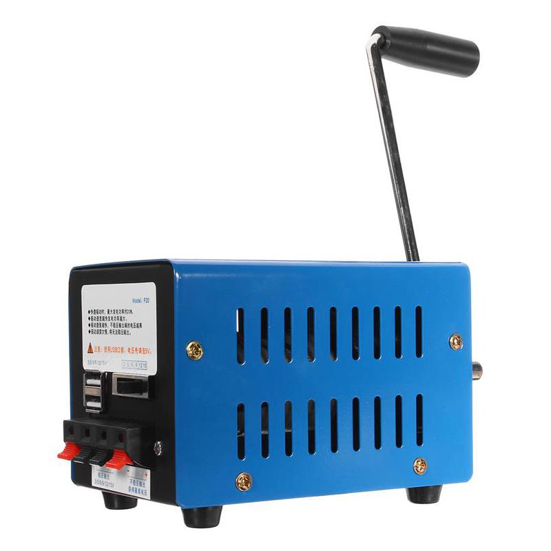 Buy High Power Dynamo Charger Portable Emergency Hand Power Hand Crank ...