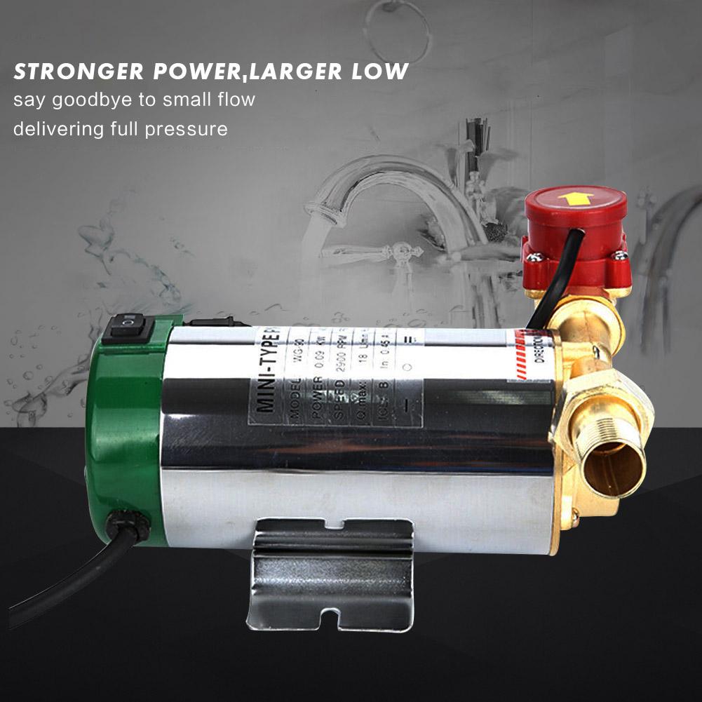 Buy Hot Water Booster Mains Pressure Shower Pump Electric Home Boost ...