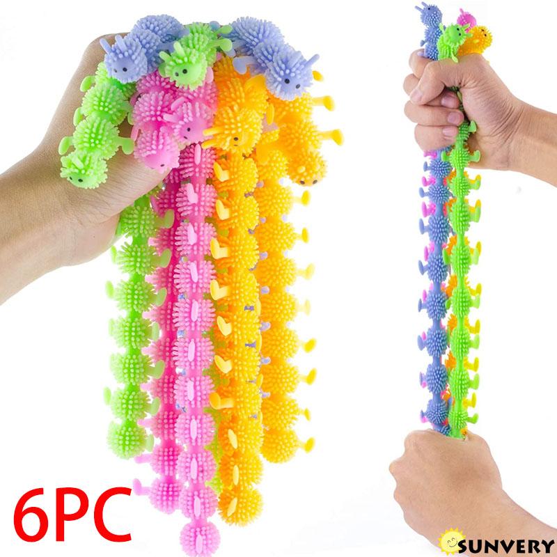 Buy Worm Noodle Stretch String TPR Rope Anti Stress Toys String Fidget ...