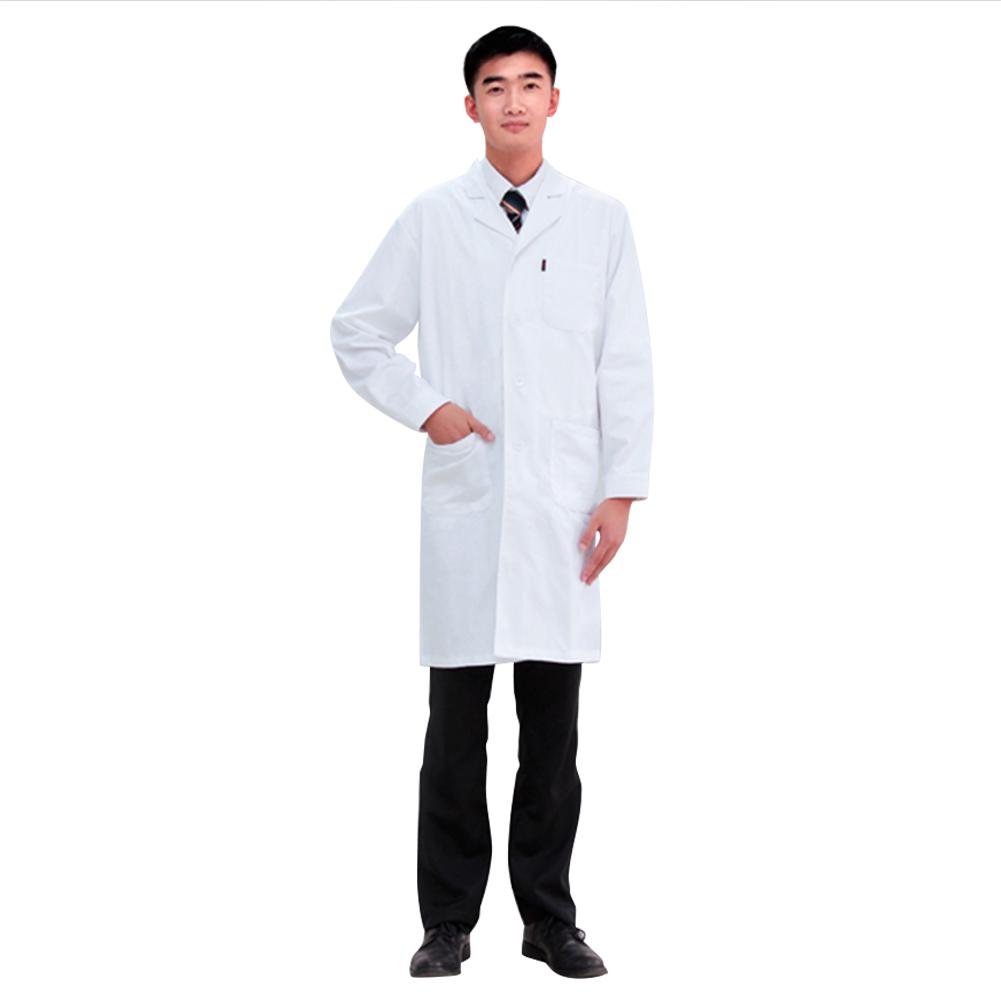 Buy Lab Supplies White Lab Robe Male Doctors Work Clothes Antifouling ...