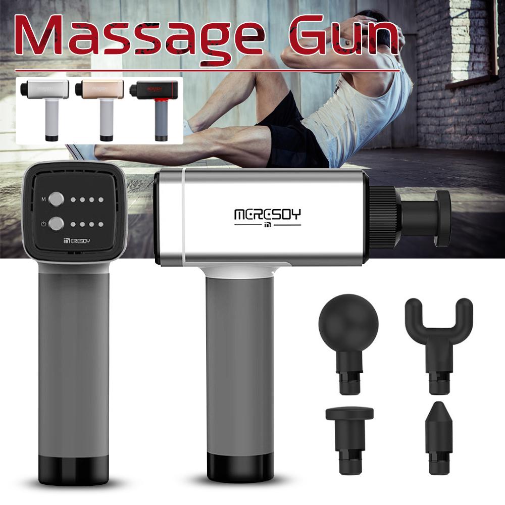 Buy Body Massager Gun High Frequency Vibrating Therapy Device 4 Speed ...
