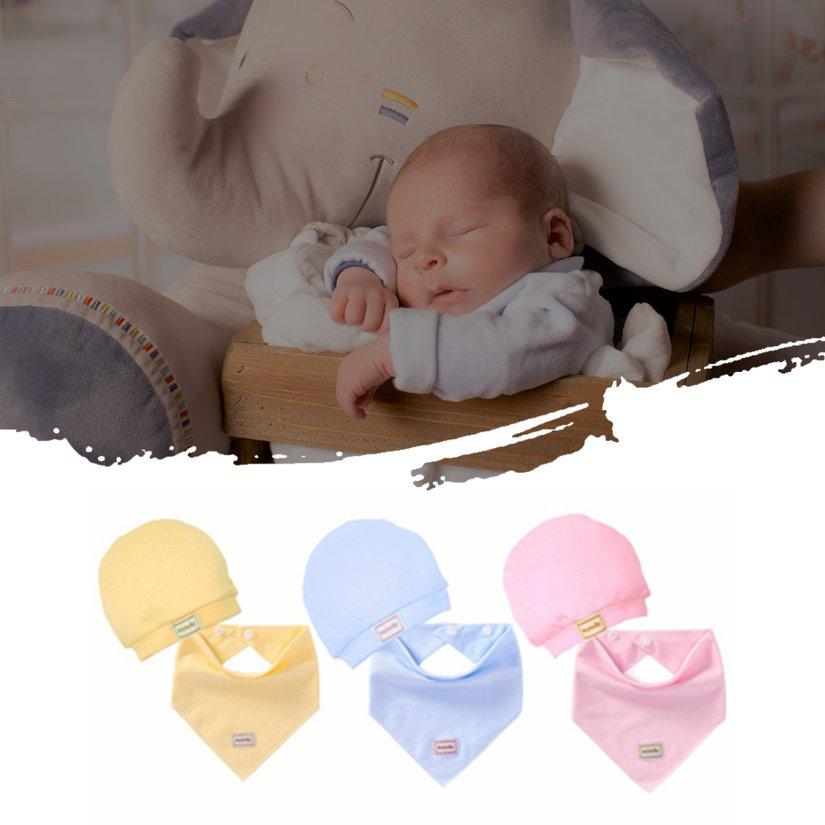 Buy KC Kids Hat Cap with Bibs Candy Solid Colors Boys Girls Baby ...