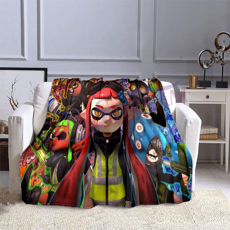 Cheap My Gaming Blanket The Latest Fashion 3d Printing Splatoon Pattern ...