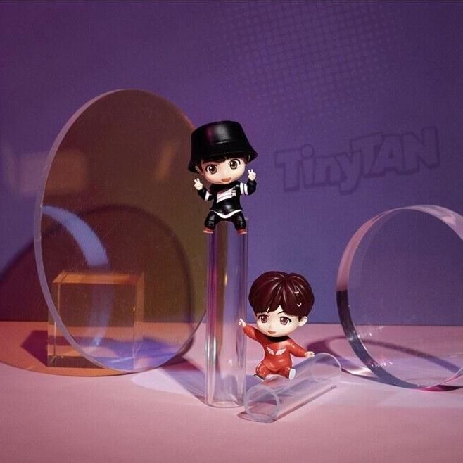 Buy BTS TinyTAN MIC Drop Characters Monitor/Desktop Mini Figures at affordable prices — free ...