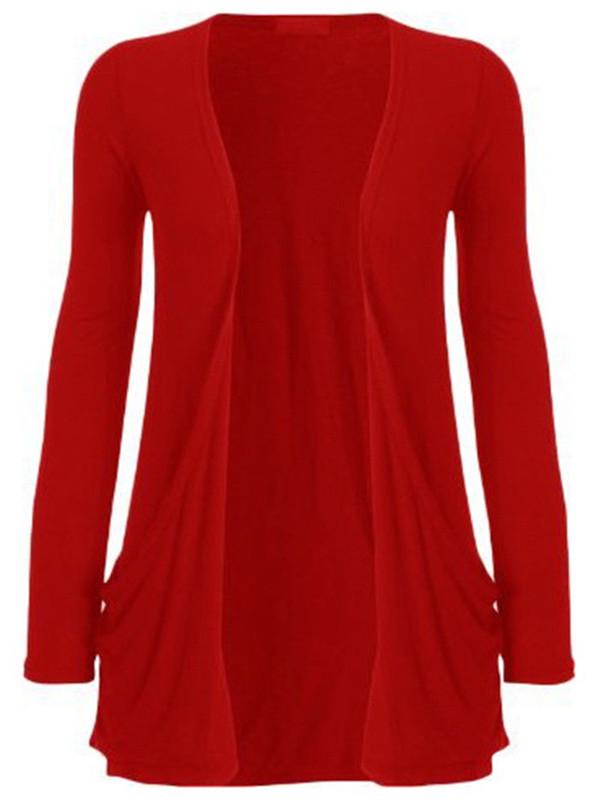 Buy New Women Ladies Long Sleeve Open Boyfriend Cardigan Plus Size Coat ...