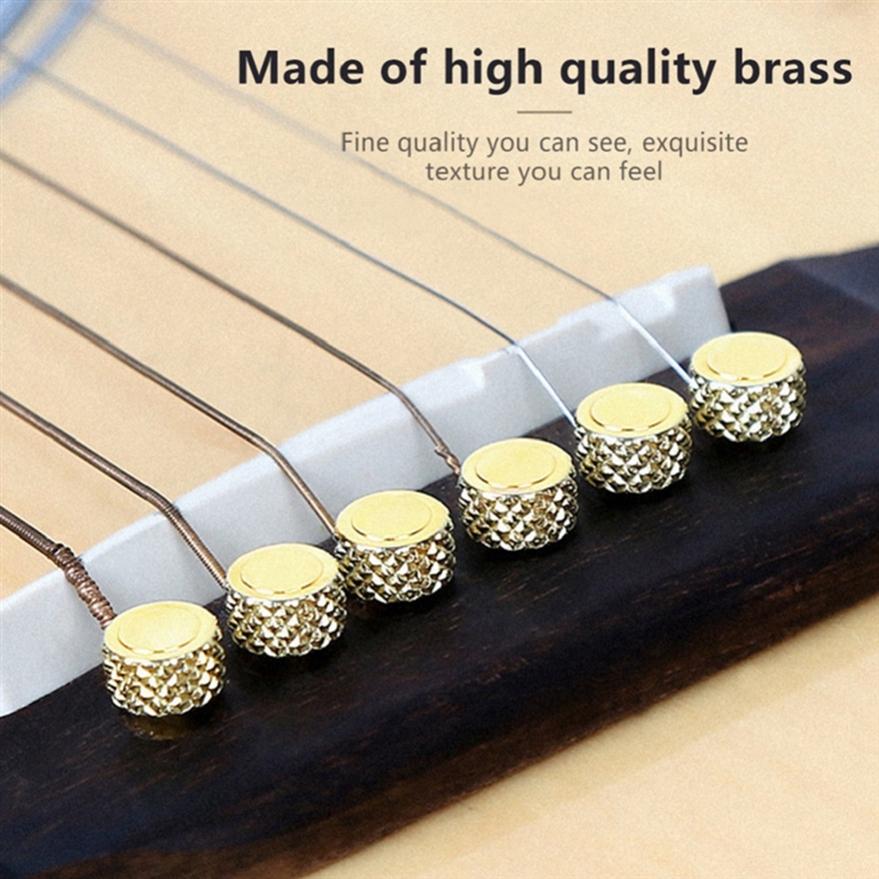 Buy 6pcs Acoustic Guitar Strings Bridge Pins Strings Pegs Guitar ...