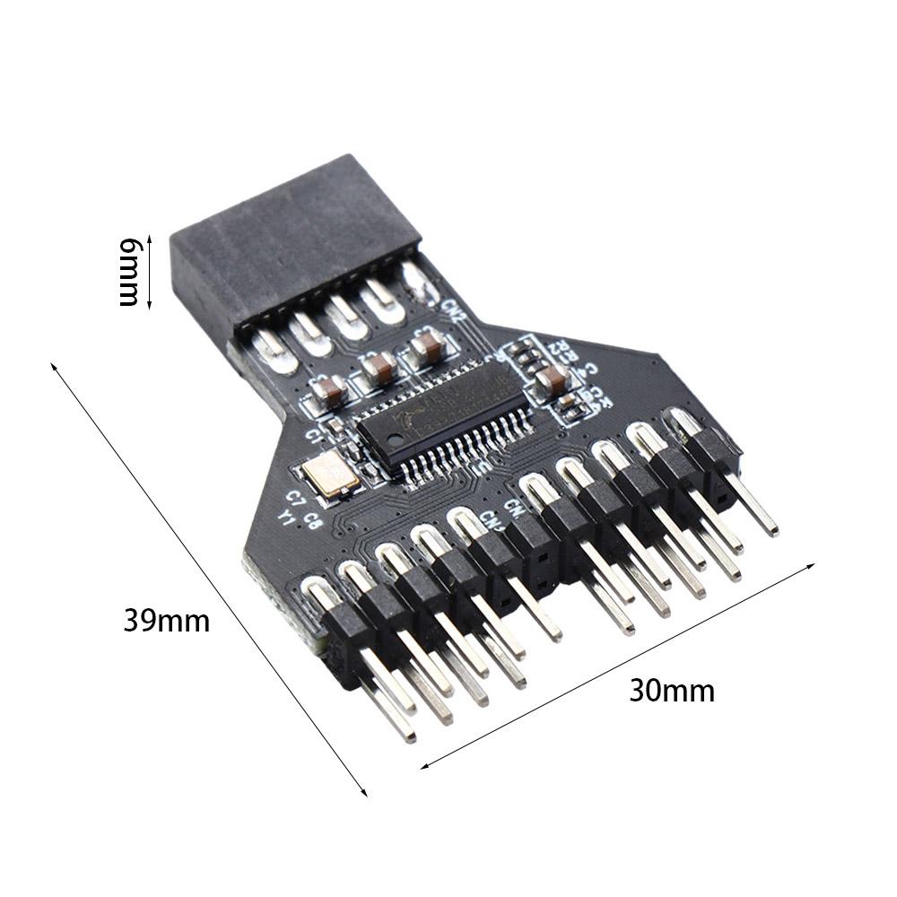 Cheap Interface USB HUB Motherboard Header Splitter Header Splitter ...