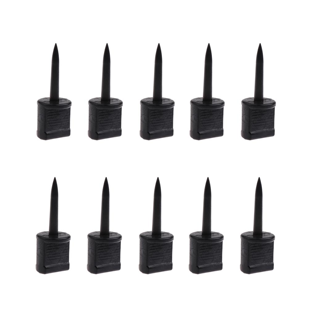 10pcs Archery Target Pins Nail Supplies Face 5.5x1.9cm Black uygun ...