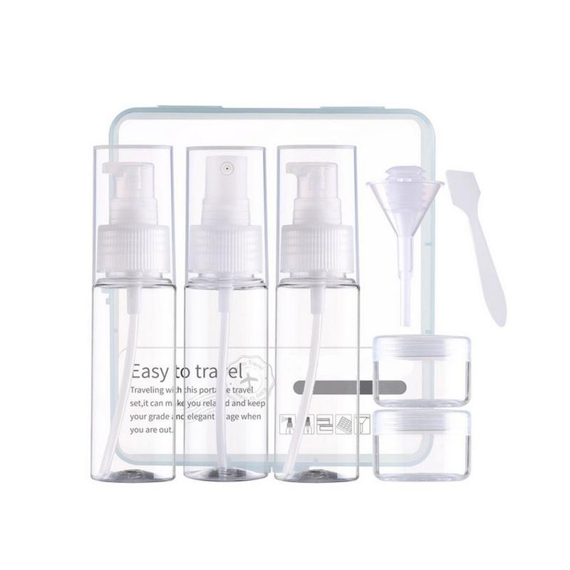 Buy 9 Piece Step Travel Package Sub Package Bottle For Cosmetics And ...