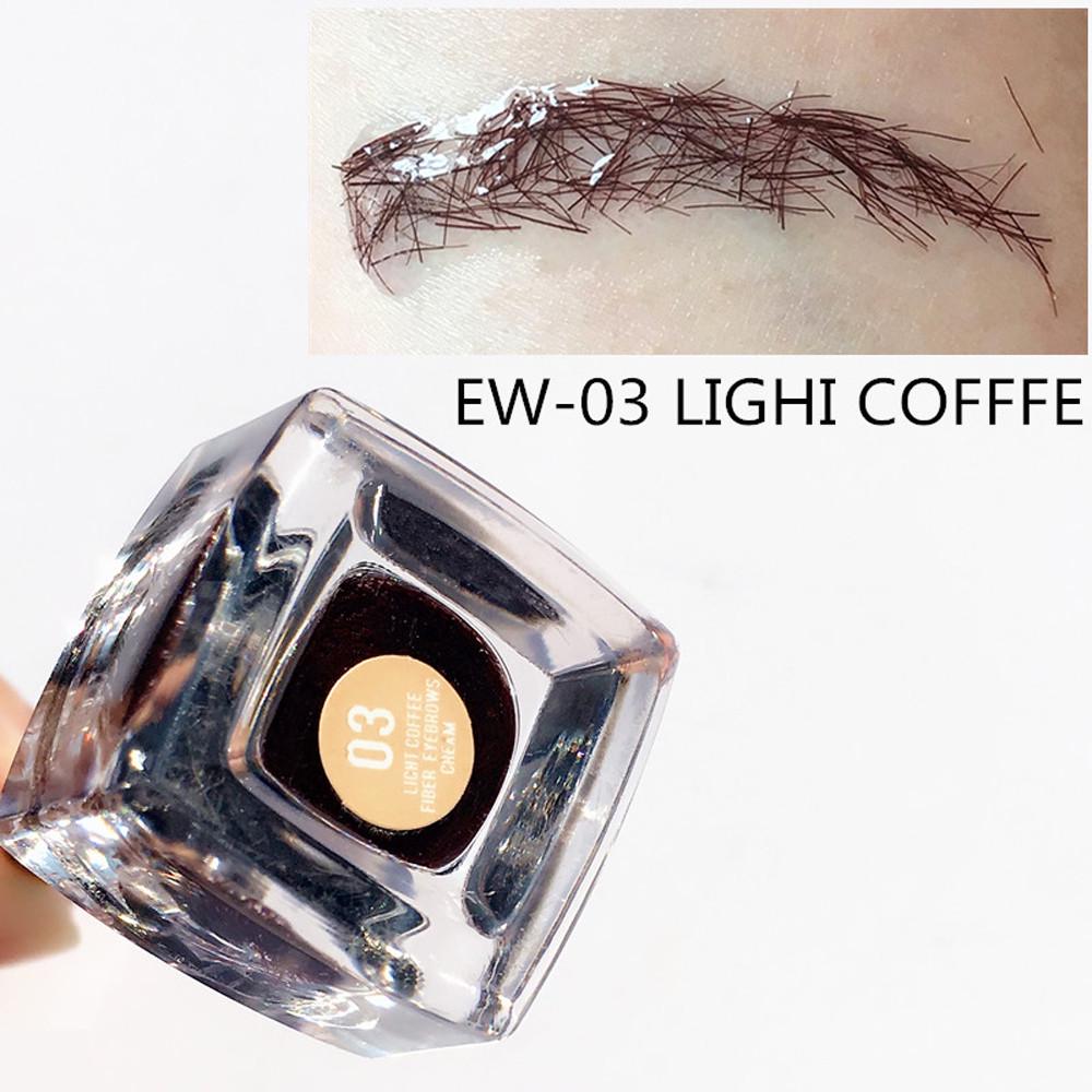 Buy Waterproof 3D Eyebrow Extensions Gel Fiber Building Brow Hair and ...